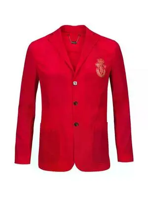 BILLIONAIRE Peter Patch-pockets Blazer - Red