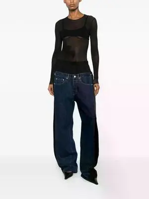 LUTZ HUELLE Panelled Jeans