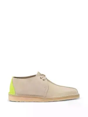 Clarks Suede Desert Trek Shoes - Neutrals