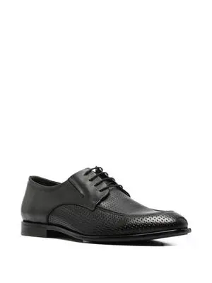 ALBERTO GOZZI Perforated Derby Shoes