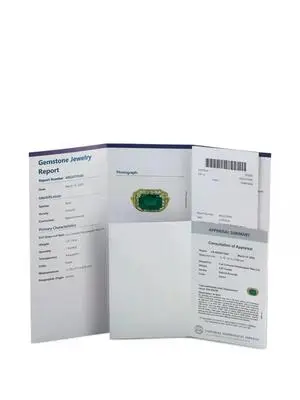 LB EXCLUSIVE 18k Yellow Emerald And Diamond Ring - Gold
