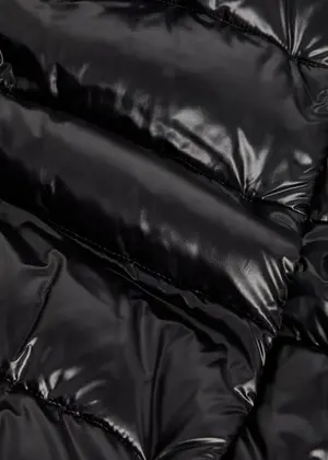 Herno Quilted Shell Coat - Black