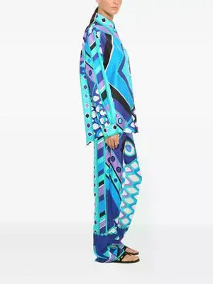 Emilio Pucci Vivara-print Silk Shirt