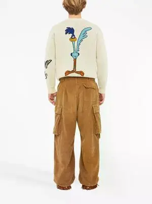Alanui Velvet Corduroy Cargo Pants