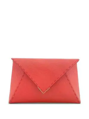 Tyler Ellis Small Lee Pouchet Clutch Bag - Red