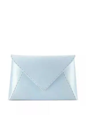 Tyler Ellis Large Lee Pouchet Clutch Bag - Blue