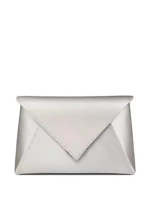 Tyler Ellis Tyler Ellis Small Lee Pouchet Clutch Bag Silver