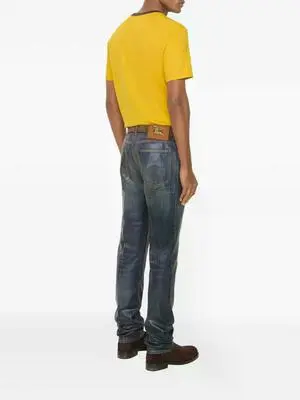 Burberry Slim Coated Denim Jeans