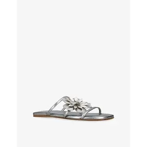 Zimmermann Belara Flat Sandals With Appliqué Detail