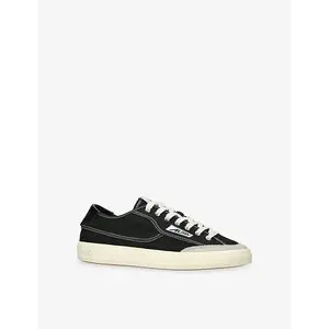 AUTRY Windscape Canvas And Suede Trainers - Black
