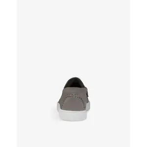 CHRISTIAN LOUBOUTIN The Harold I Flat Suede Loafers - Phantom Grey