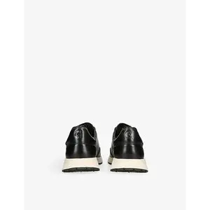 Cole Haan Grandpro Luxe Leather Trainers - Blk/white