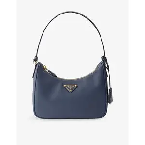 Prada Re-edition 2005 Saffiano Leather Mini Handbag - Blue