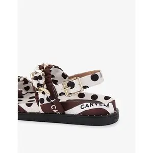 Carvela Polka Slingback Sandals - Brown/oth