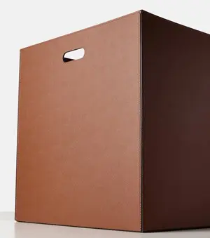 GIOBAGNARA Marea Large Leather Basket