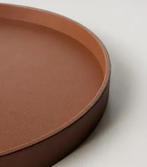 GIOBAGNARA Polo Large Leather Tray