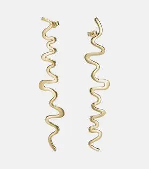 YSSO Shore 24kt -plated Drop Earrings - Gold
