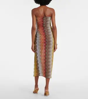 Missoni Wave Lame Beach Dress