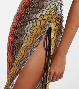 Missoni Wave Lame Beach Dress