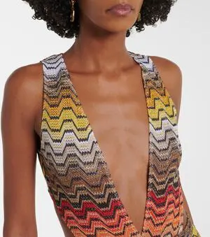 Missoni Wave Lame Jumpsuit