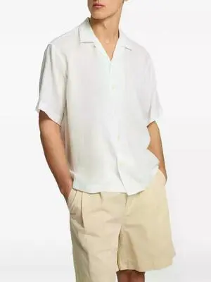SELECTED Short-sleeved Linen Shirt