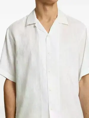SELECTED Short-sleeved Linen Shirt