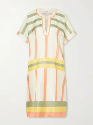 ERES Berlingot Printed Silk-twill Kaftan