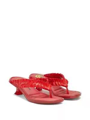 GANNI X Melissa Logo-print Heeled Sandals