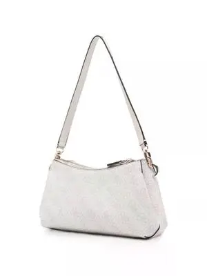 Guess All-over Logo Print Shoulder Bag
