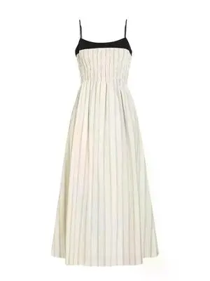 Rails Primrose Striped Midi Dress - Neutrals