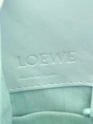 Loewe 2000s Hammock Leather Tote Bag - Blue
