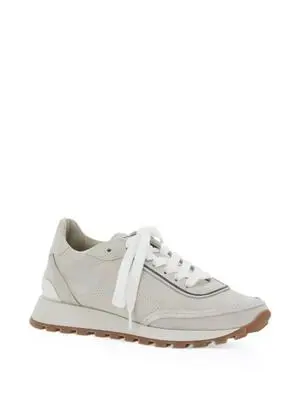 Brunello Cucinelli Monili-trim Panelled Sneakers