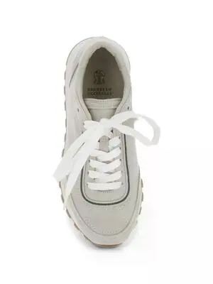 Brunello Cucinelli Monili-trim Panelled Sneakers