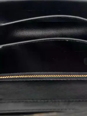 Celine Small Calfskin Classic Box Crossbody Bag - Black