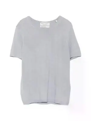 Marc O'polo Short Sleeve Knitted Sweater - Grey