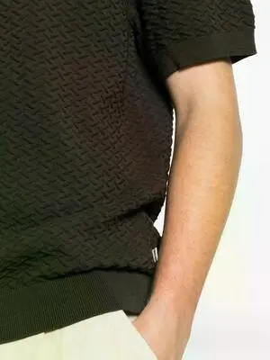 Nn07 Gustav 60016 Zip-up Knitted Shirt