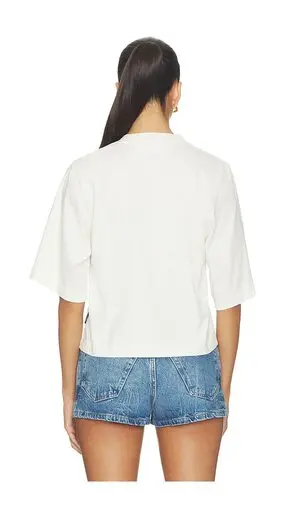 Palm Angels Curved Logo Boxy T-shirt