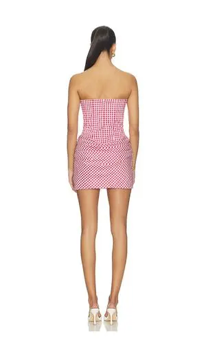 Amanda Uprichard Mariah Gingham Check Dress