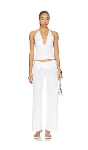 BELLA VENICE The Jade Halterneck Top