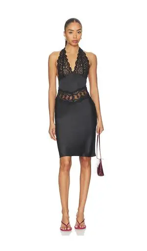 Lioness Solana Midi Dress - Black