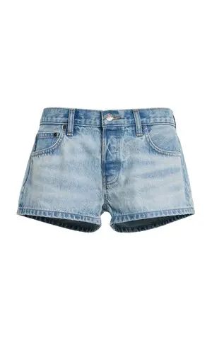 EB DENIM Portman Low-rise Denim Shorts - Light Wash