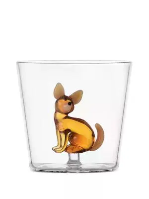 ICHENDORF MILANO Dogs Glass Tumblers - Multicolour