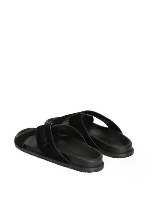 Dolce & Gabbana Nappa Leather Sandals - Black
