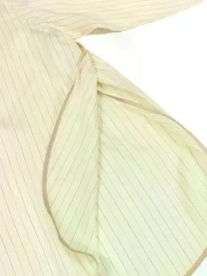 LOUIS VUITTON 2010s Striped Zip-up Shirt