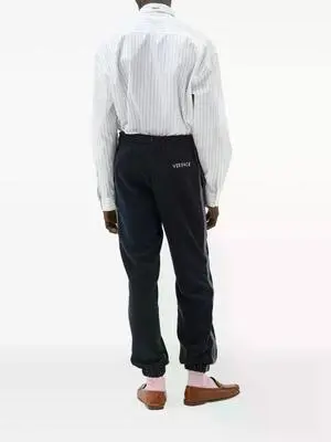 Versace Cotton Terry Jacquard Sweatpants