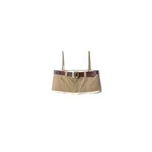 Miu Miu Chino Top - Khaki