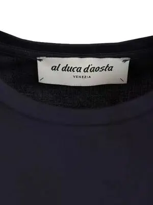 Al Duca D'aosta Ribbed Trim T-shirt