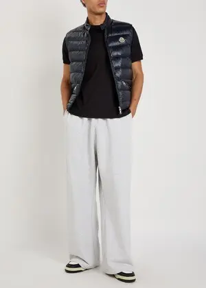 Moncler Padded High-neck Zip-up Gilet - Navy
