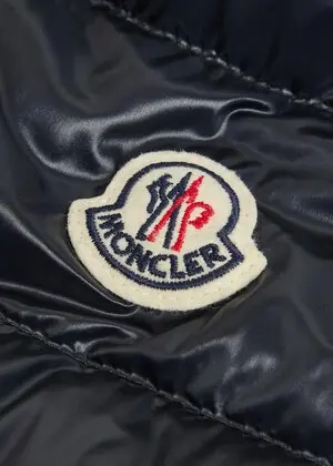 Moncler Padded High-neck Zip-up Gilet - Navy
