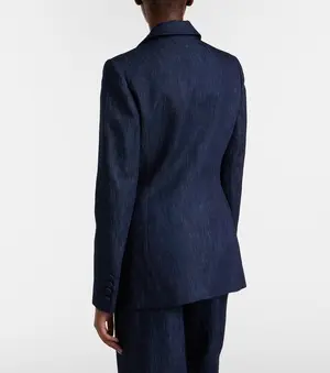 Gabriela Hearst Grant Denim Blazer - Blue